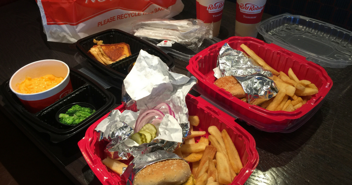 Father's Day Lunch for FOUR Under $20 at Red Robin