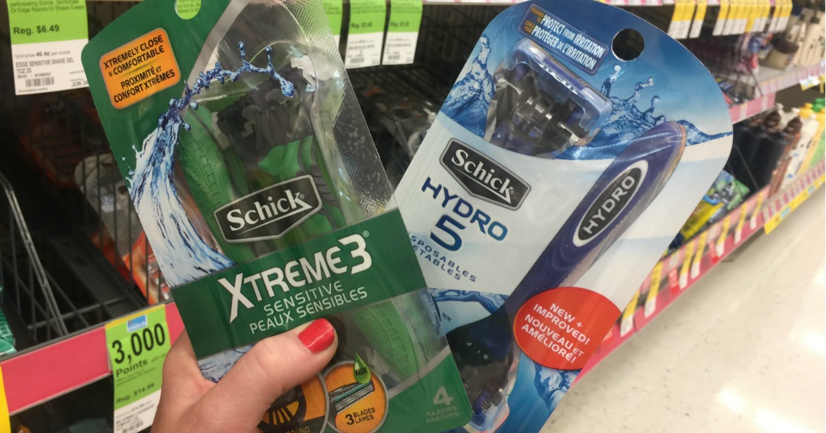 Walgreens Shoppers! 4 Packs of Schick Razors AND Movie Ticket for FREE ...