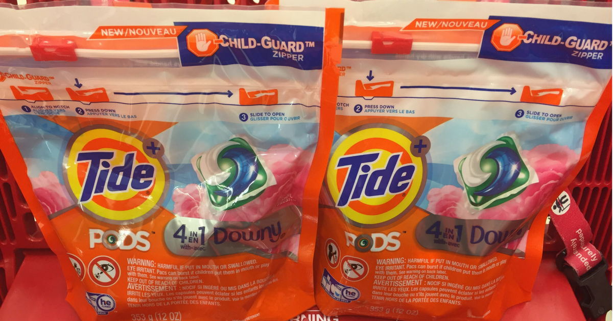 Target: Tide Pods 12-Count ONLY 97¢ After Cash Back (Just 8¢ Per Load!)