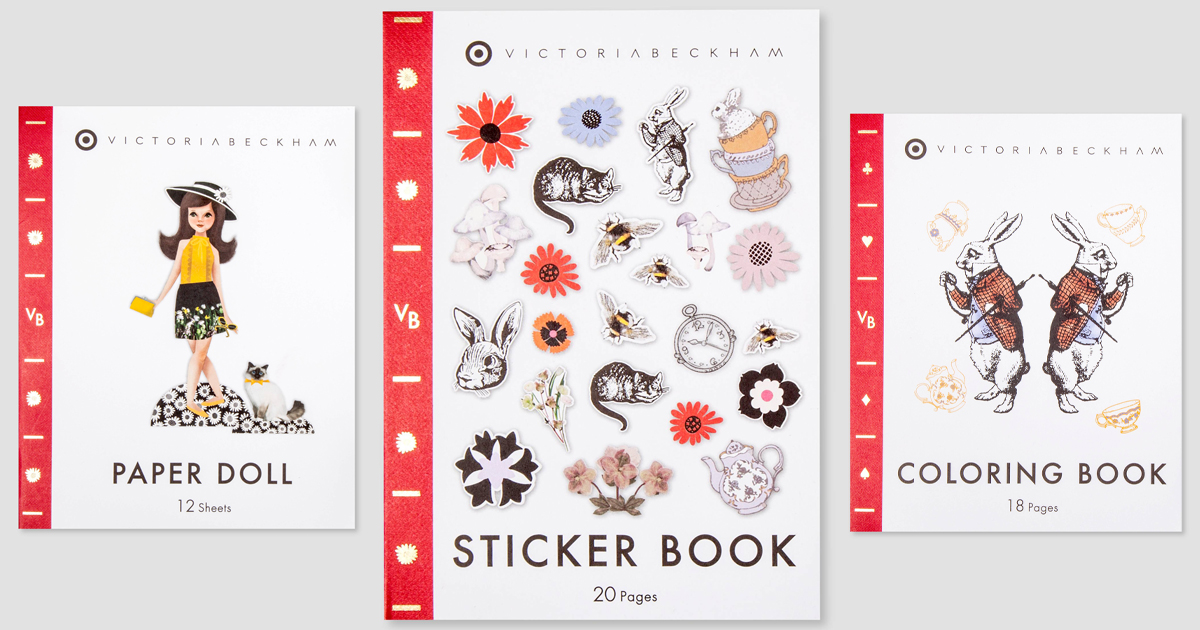 Target.com: Victoria Beckham Sticker Book Only $1.80 (Regularly $6) & More