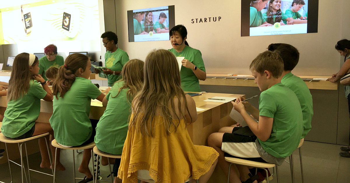 Have Your Kids Participated in a FREE Apple Camp? Check Out My ...