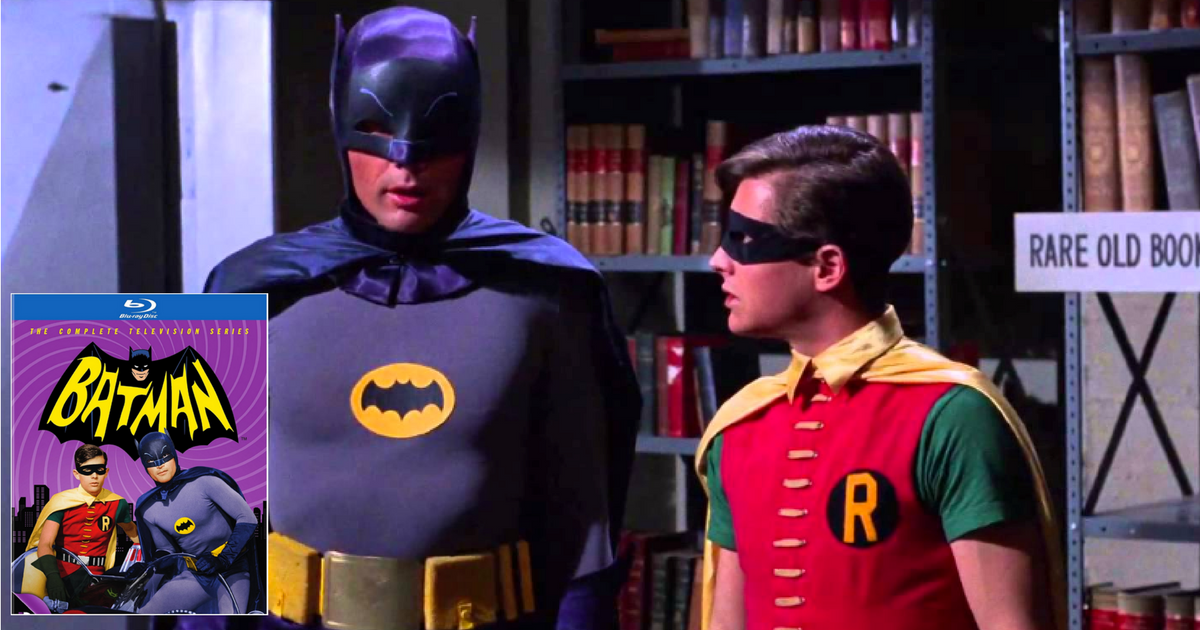 Batman The Complete Television Series Blu-ray Set Only $42.86 ...