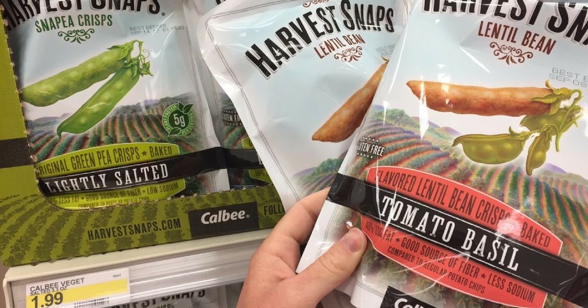 Target Shoppers! 50% Off Harvest Snaps Snapea Crisps - NO Coupons Needed