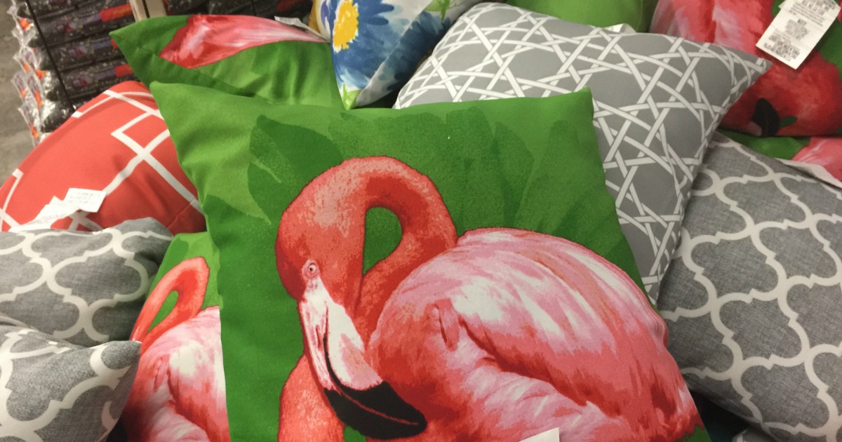 SO CUTE! Outdoor Throw Pillows Possibly Only $2.50 at Walmart