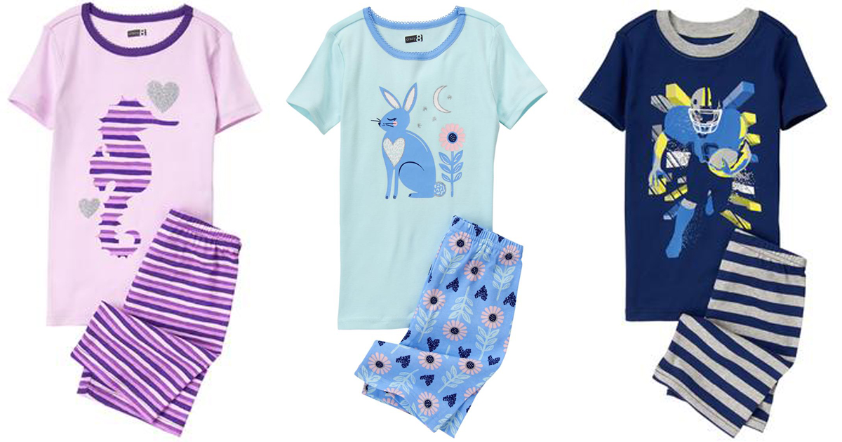 Crazy 8: 2-Piece Pajama Sets As Low As $6.50 Shipped (Regularly $20) & More