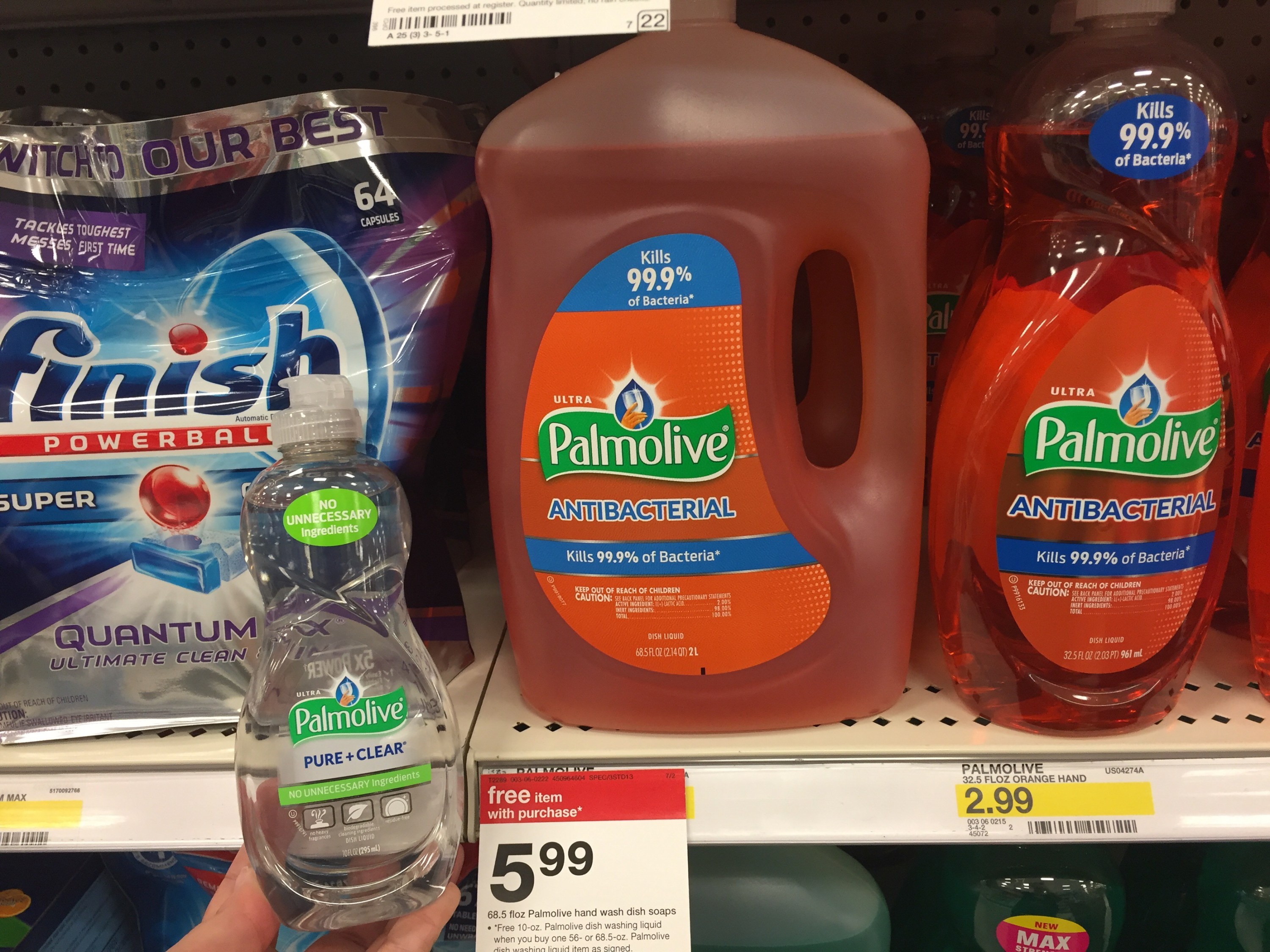Print a New Palmolive Coupon for HUGE Savings at Target (After Cash Back)