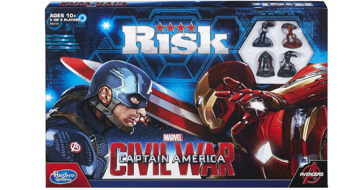 Walmart.com: Risk: Captain America: Civil War Edition Game Just $4.97 ...