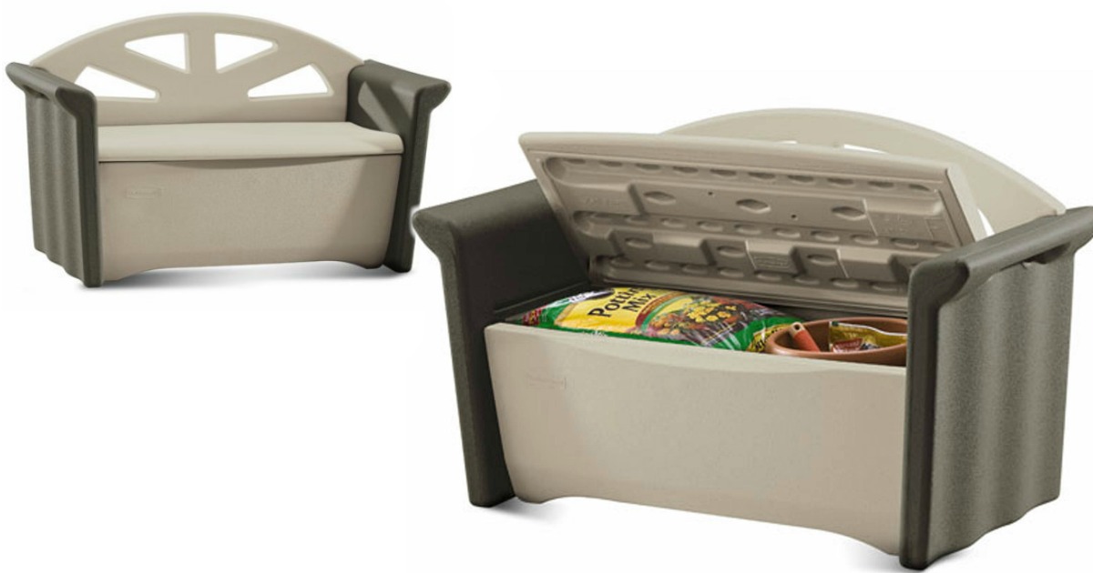 Walmart: Rubbermaid Patio Storage Bench Only $65.25