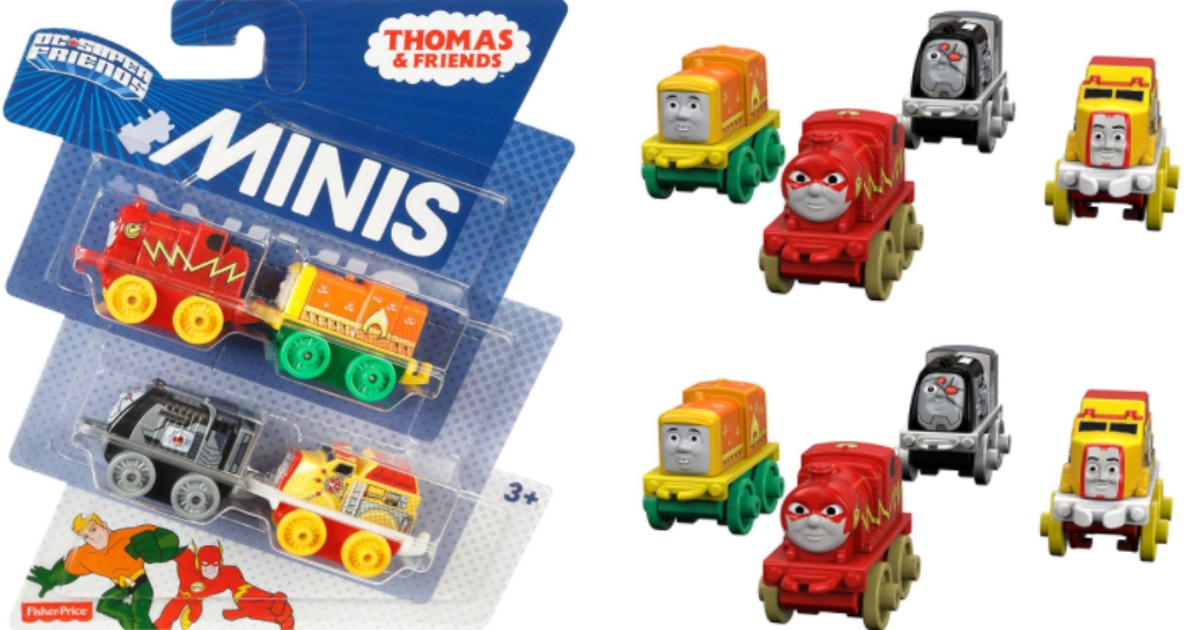 Fisher-Price Thomas and Friends Minis DC Super Friends 4-Pack Only $4. ...