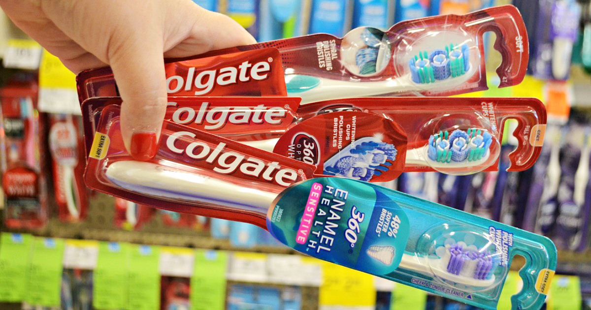 Walgreens: Colgate 360° Toothbrushes Only 24¢ Each After Reward ...
