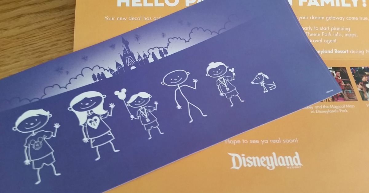 FREE Disney Family Personalized Decal Plus Free Shipping