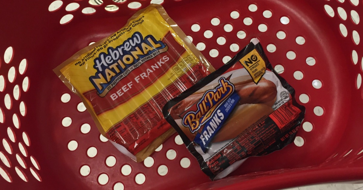 Target Shoppers! Score Nice Savings on Hebrew National & Ball Park Hot Dogs