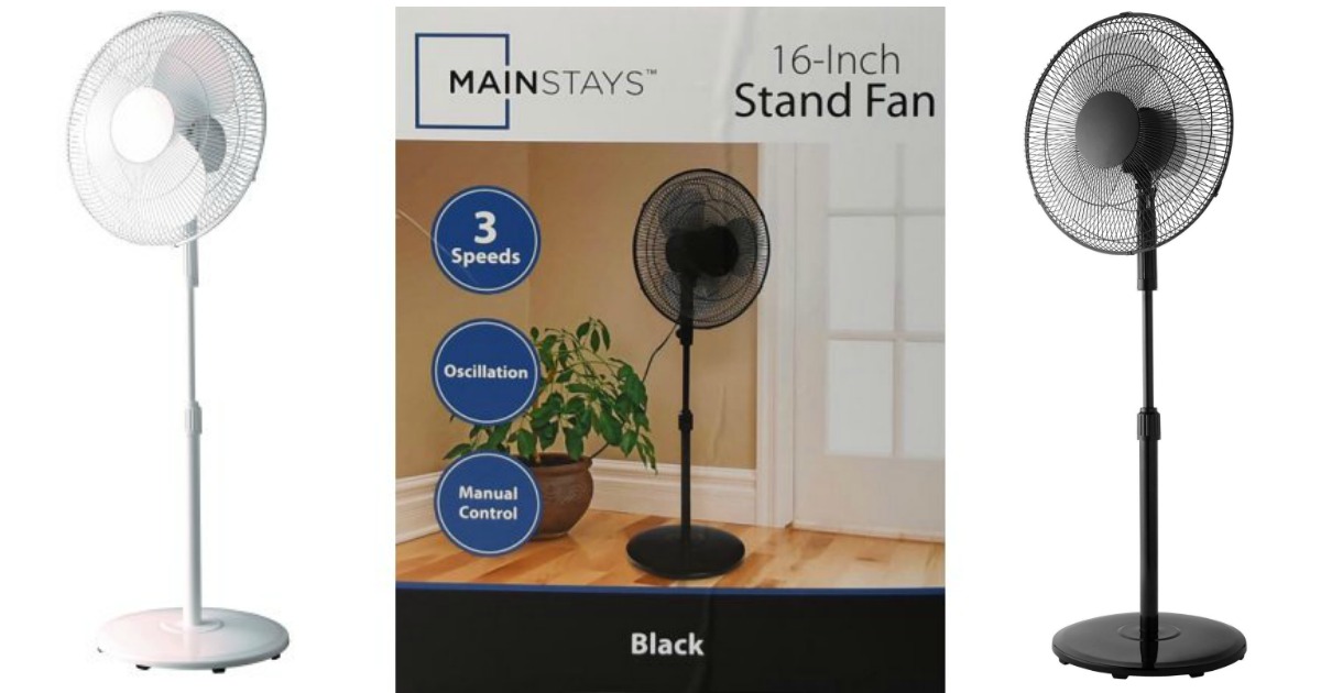 Walmart: Mainstays 16" Stand Fan ONLY $11.44