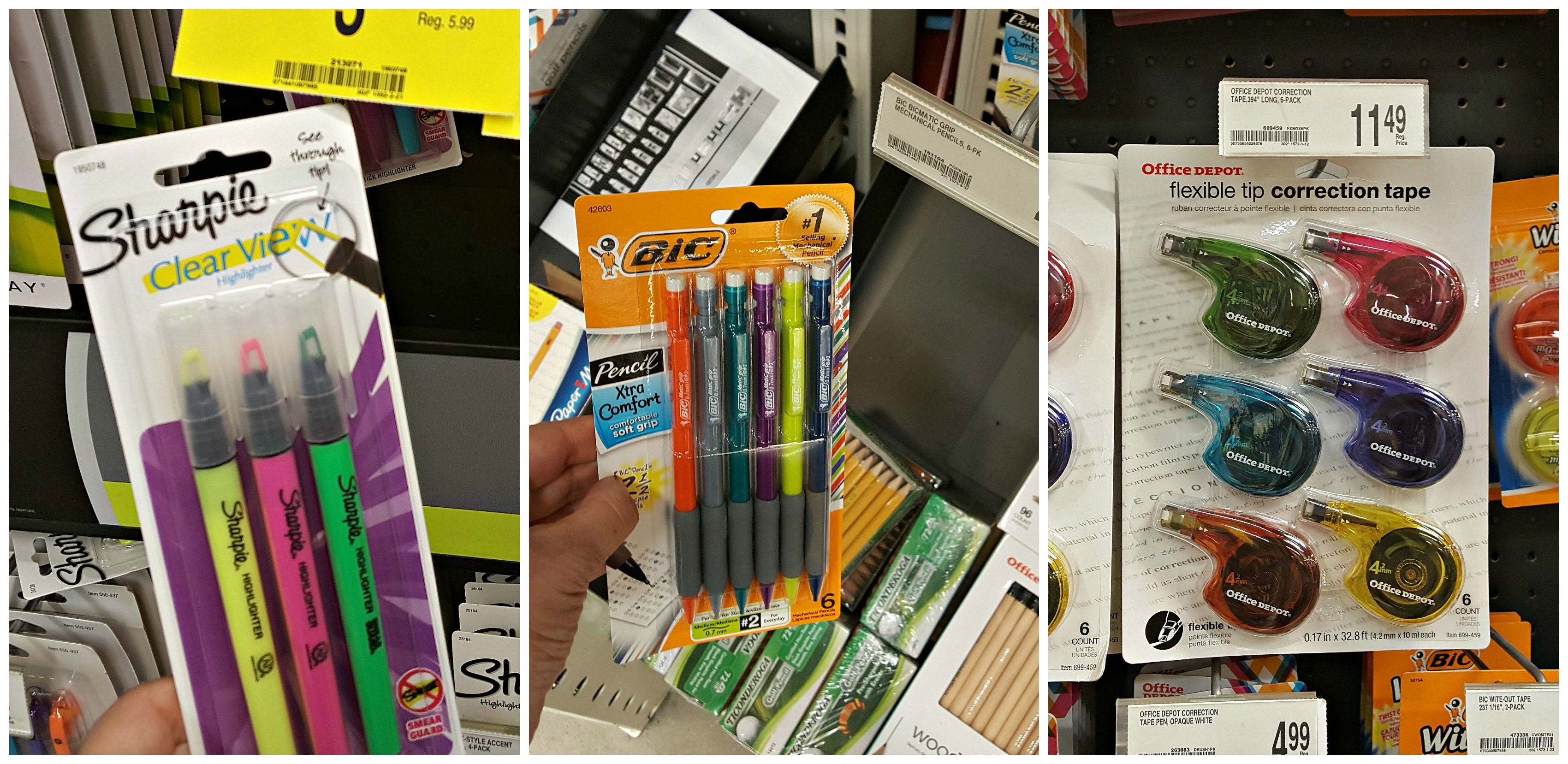 Office Depot/OfficeMax: Notebooks, Glue, Pencils AND Rulers ONLY 1¢ Each