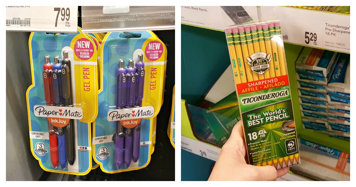 Office Depot/OfficeMax: Notebooks, Glue, Pencils AND Rulers ONLY 1¢ Each