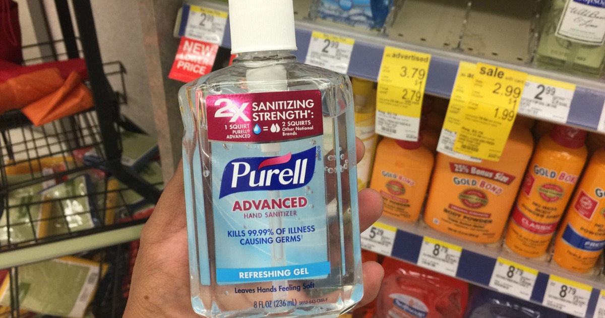 Walgreens: Purell Hand Sanitizer Only 49¢ After Cash Back (Regularly $3 ...