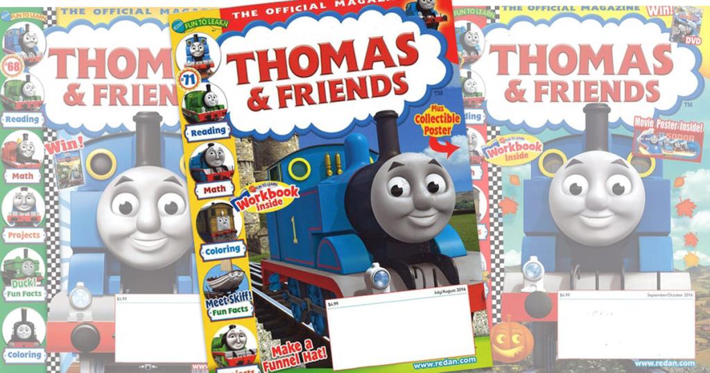 Thomas & Friends One Year Magazine Subscription Just $12.95 (Only $2.16 ...