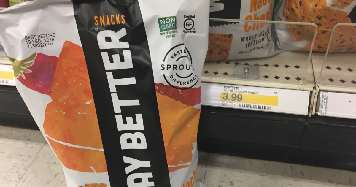 Target Shoppers! 50% Off Way Better Snacks Gluten-Free Chips (No ...