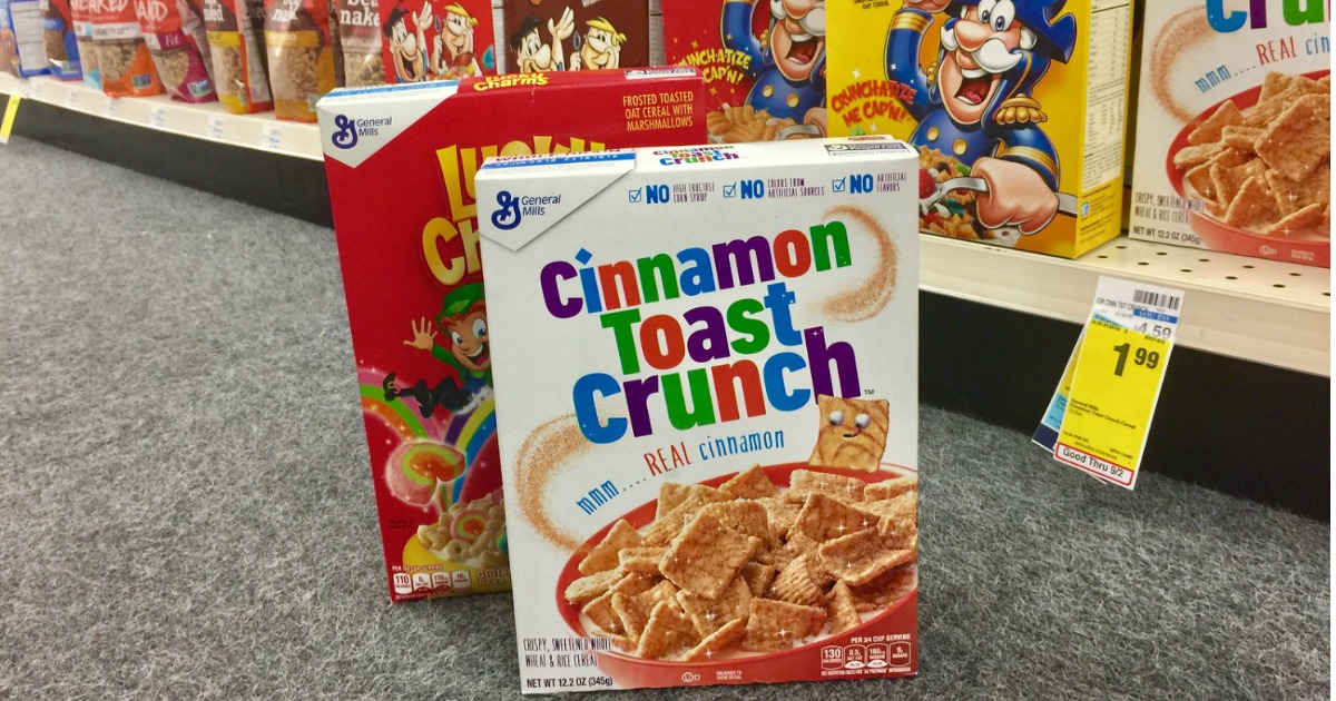 $10 Off First CVS Curbside Order Of $10+ = SIX Boxes General Mills ...