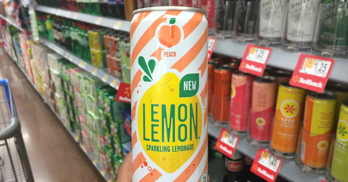 Better than FREE IZZE & Lemon Lemon Beverages at Walmart (After Cash Back)