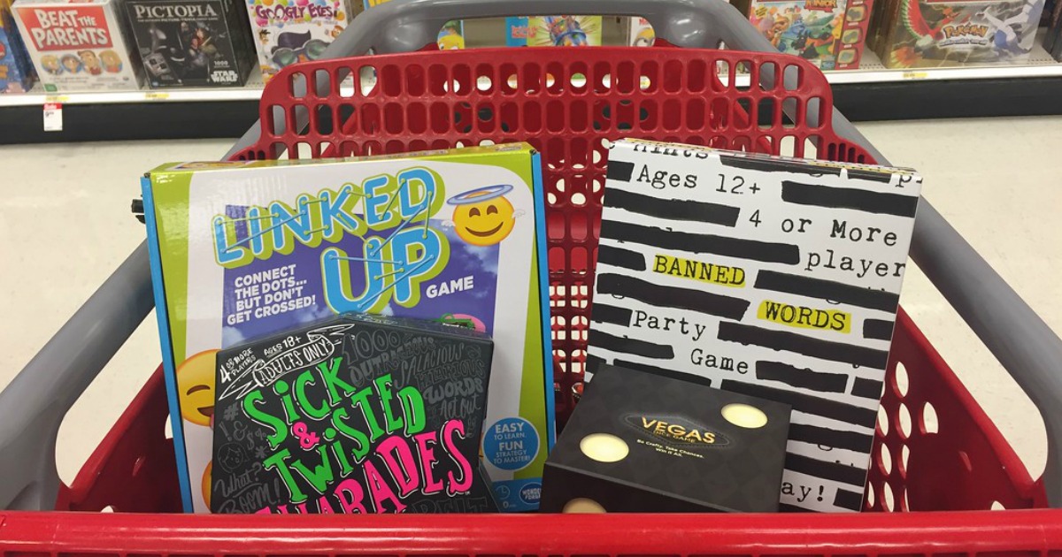 Target Shoppers! 50% Off Games (Linked Up, Vegas Dice, Banned Words & More)