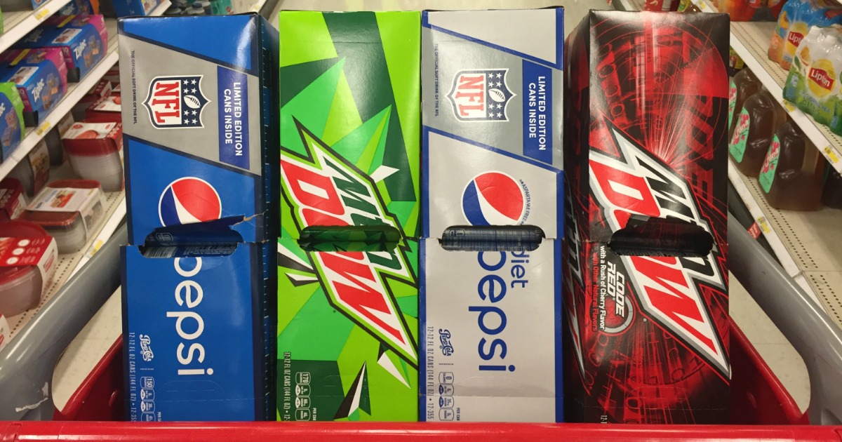 Target: Pepsi 12-Packs Only $1.87 Each (Using Just Your Phone)