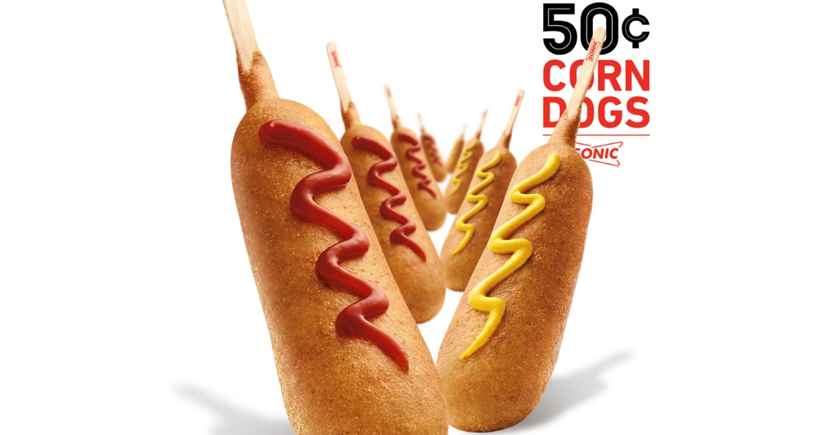 Sonic: 50¢ Corn Dogs (September 27th Only)