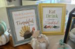 FREE Printable Thanksgiving Countdown & Art Prints