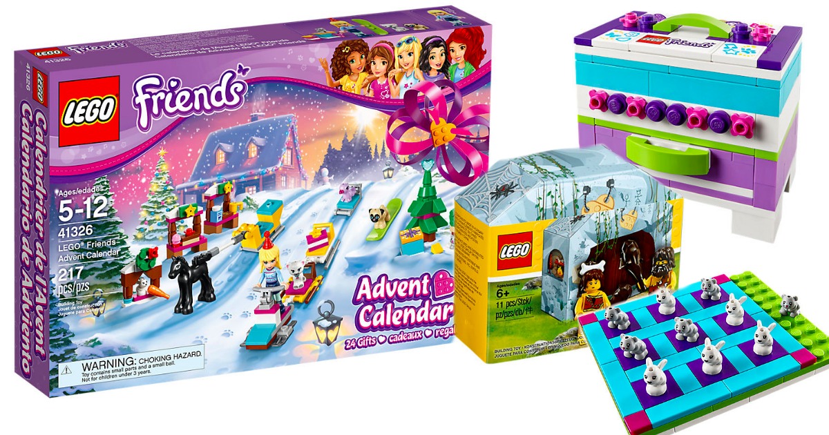 LEGO Friends Advent Calendar Only $29.99 + 3 FREE LEGO Sets w/ Order