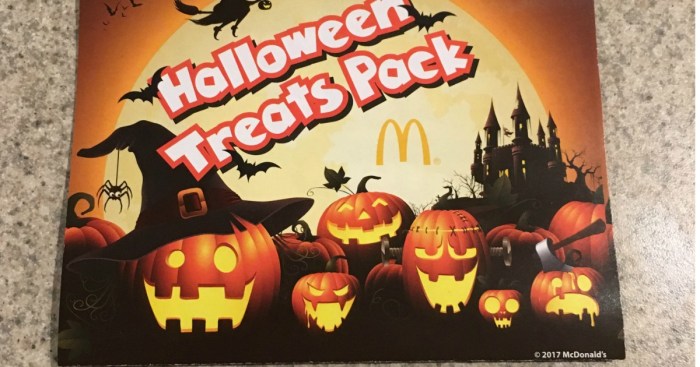 McDonald's Halloween Treat Packs Just $1-$2 (Filled w/ Coupons for Free ...