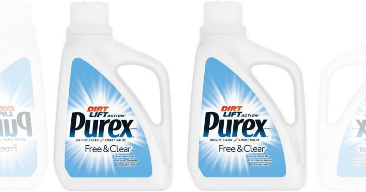 Walgreens.com: Purex Free & Clear Laundry Detergent Only $1.65 + More