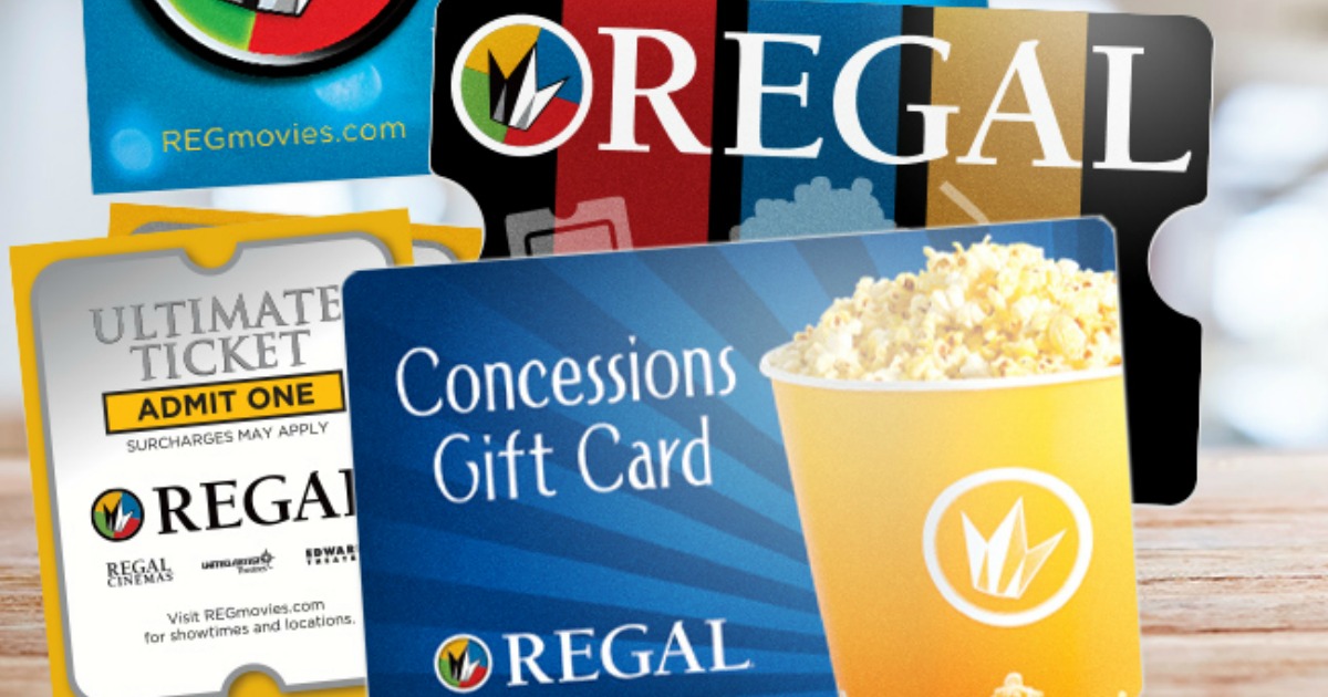 Regal Cinemas: Buy $50 eGift Card AND Score Free $15 Concessions eCard