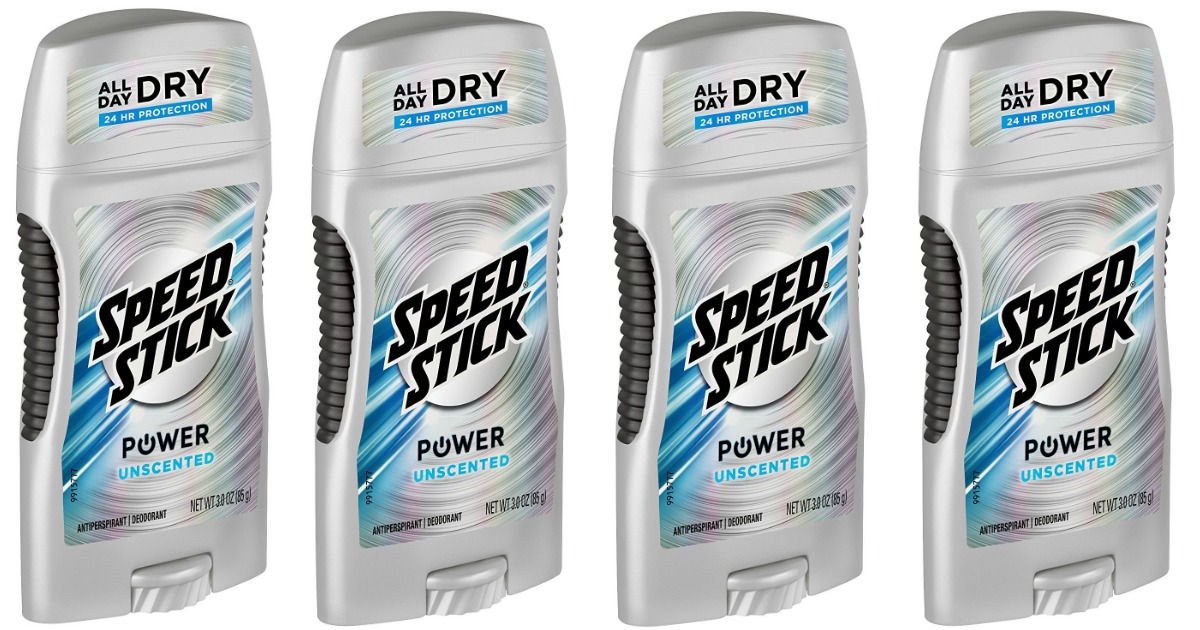 Amazon: Speed Stick Power Deodorant 6-Pack Only $8.93 Shipped (Just $1. ...