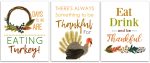 FREE Printable Thanksgiving Countdown & Art Prints