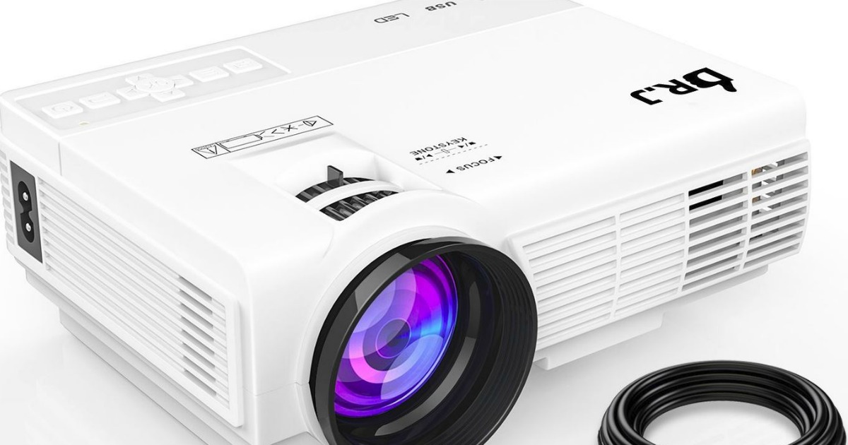 Amazon: Dr. J Mini Projector Only $79.99 Shipped (Upgraded Version)