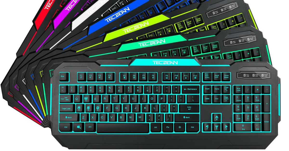Amazon: LED Backlit Wired Gaming Keyboard ONLY $16.99 Shipped