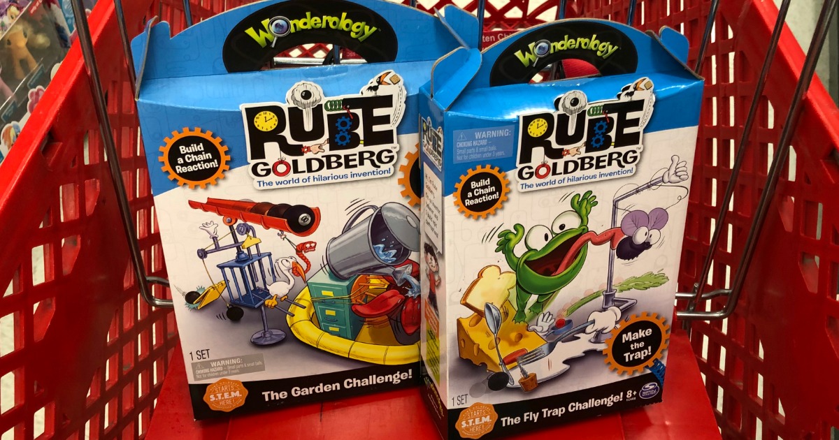Target: 50% Off Rube Goldberg Fly Trap and Flower Pot Playsets (Make ...