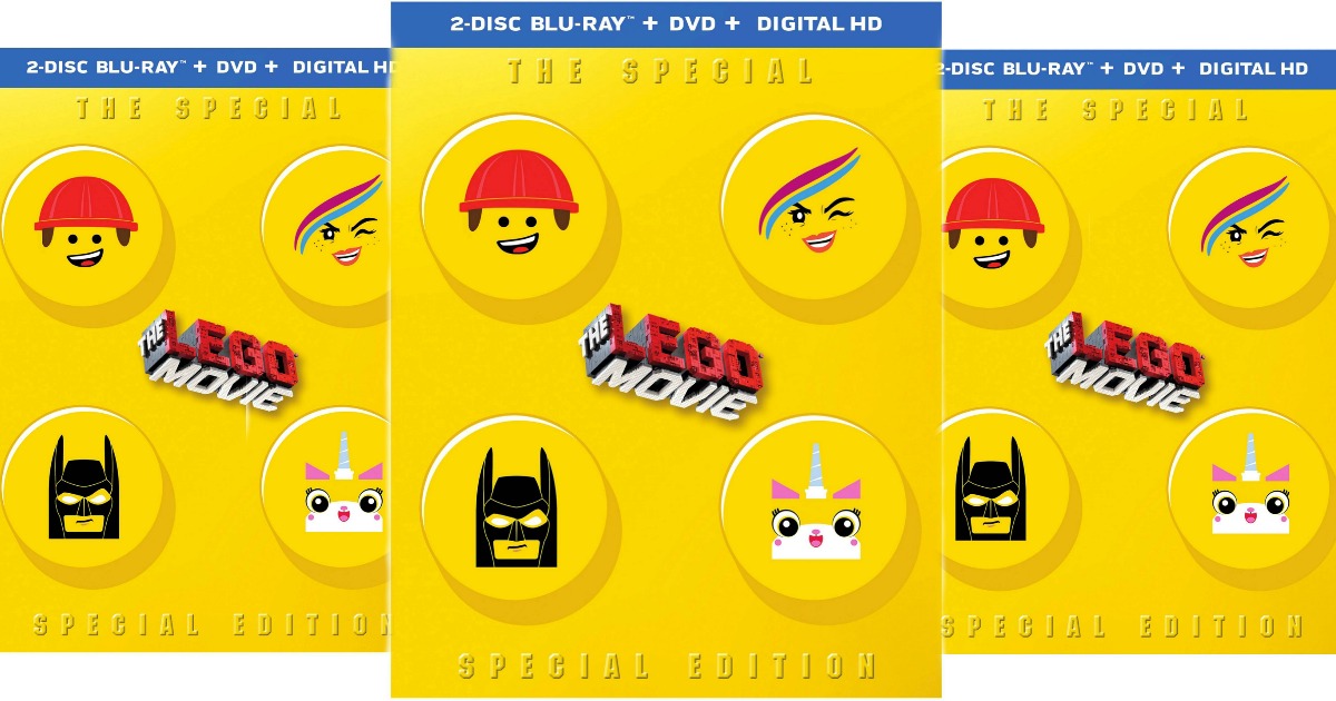 Target: The LEGO Movie Blu-ray Combo Pack Just $6 Shipped (Regularly $20)
