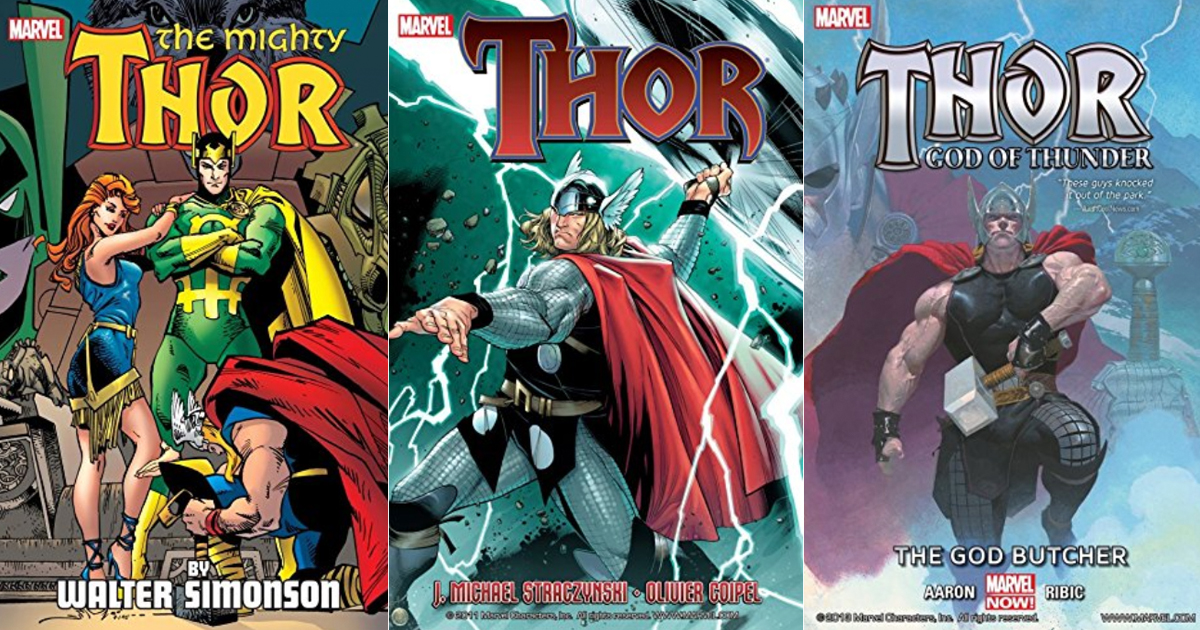 Amazon: 3 FREE Thor Graphic Novel eBooks (Regularly $16.99 Each) & More