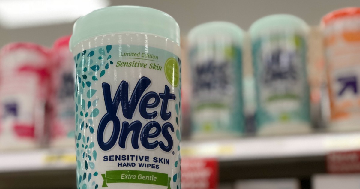 Wet Ones Wipes as Low as Only 19¢ After Cash Back at Target