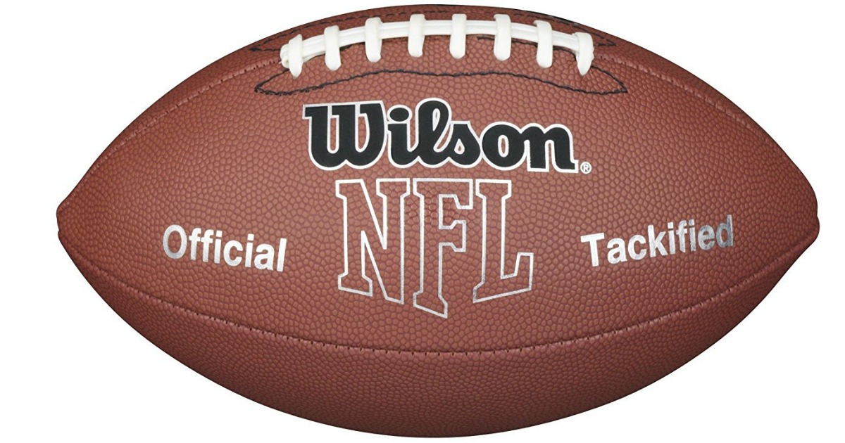 Amazon: Wilson Official NFL MVP Football Just $6.45 (Regularly $15)