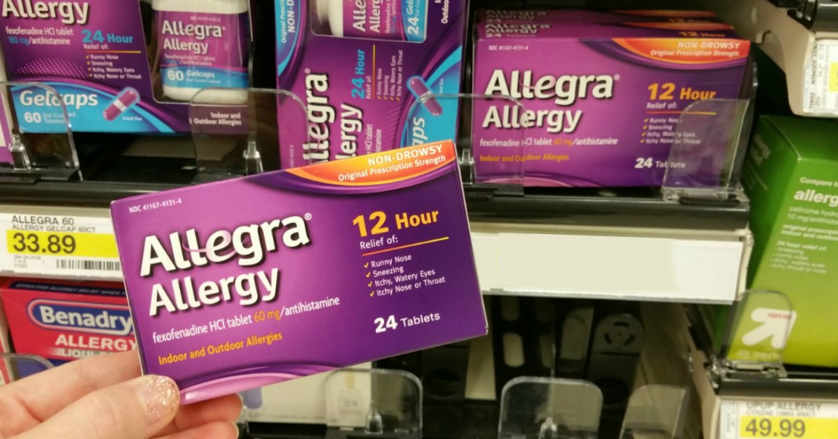 Up to 70% Off Allegra Allergy Medicine at Target (Just Use Your Phone)
