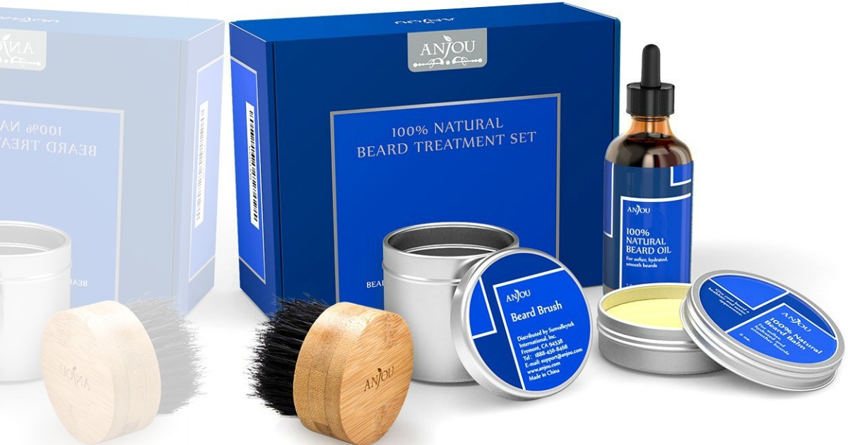 Amazon: Anjou Beard Gift Set for Men Only $18.99 Shipped