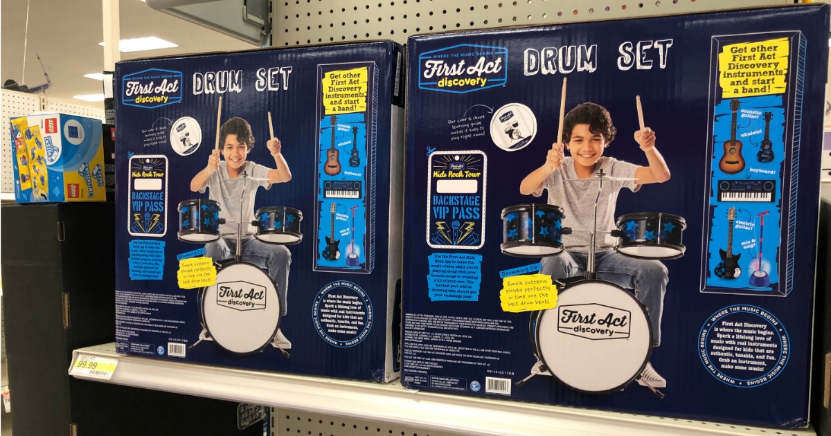 First Act Discovery Drum Set Possibly as Low as Only $22.48 (Regularly ...
