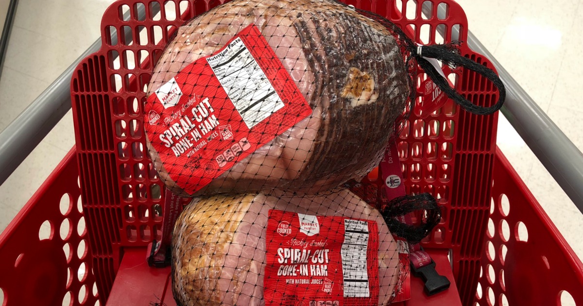 Target: Market Pantry Hickory Smoked Spiral Cut Ham ONLY $1.04 Per ...