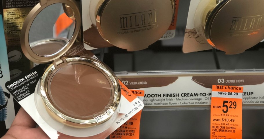 50% Off Milani Makeup at Walgreens