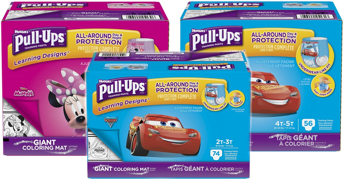 Amazon: Pull-Ups Training Pants LARGE Box Just $16.37 Shipped + More