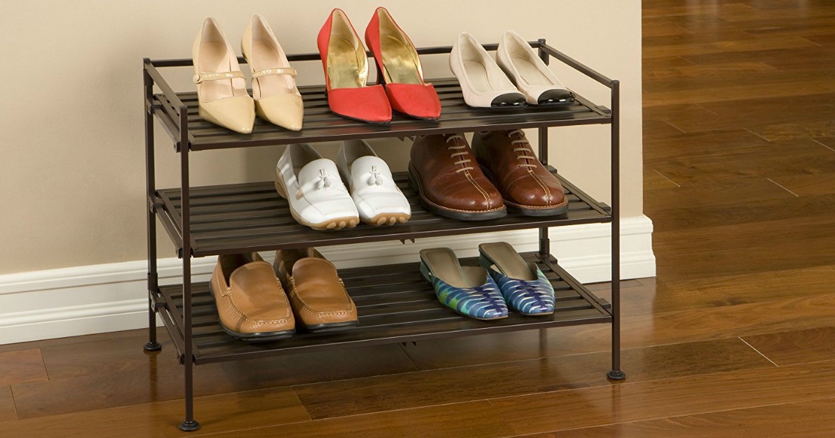 Amazon: Seville Classics 3-Tier Shoe Rack Just $21.87 (Awesome Reviews)