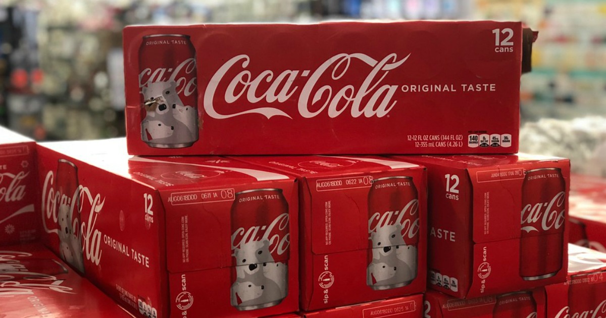 CVS: Coca-Cola Brand 12 Packs Just $2 Each (After Rewards)