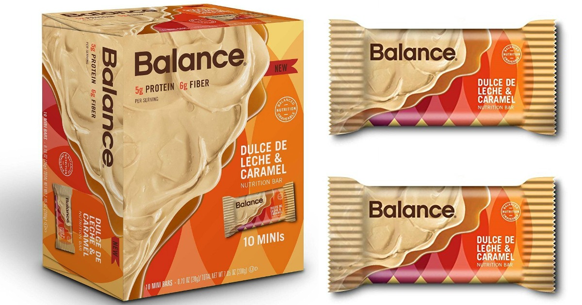 Amazon: Dulce De Leche 10-Count Mini Balance Bars Only $2.24 (Ships w ...